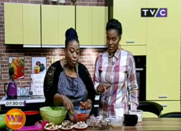 How to make traditional 'Efo Riro and Eba' on #WakeUpNigeria - PURE ...