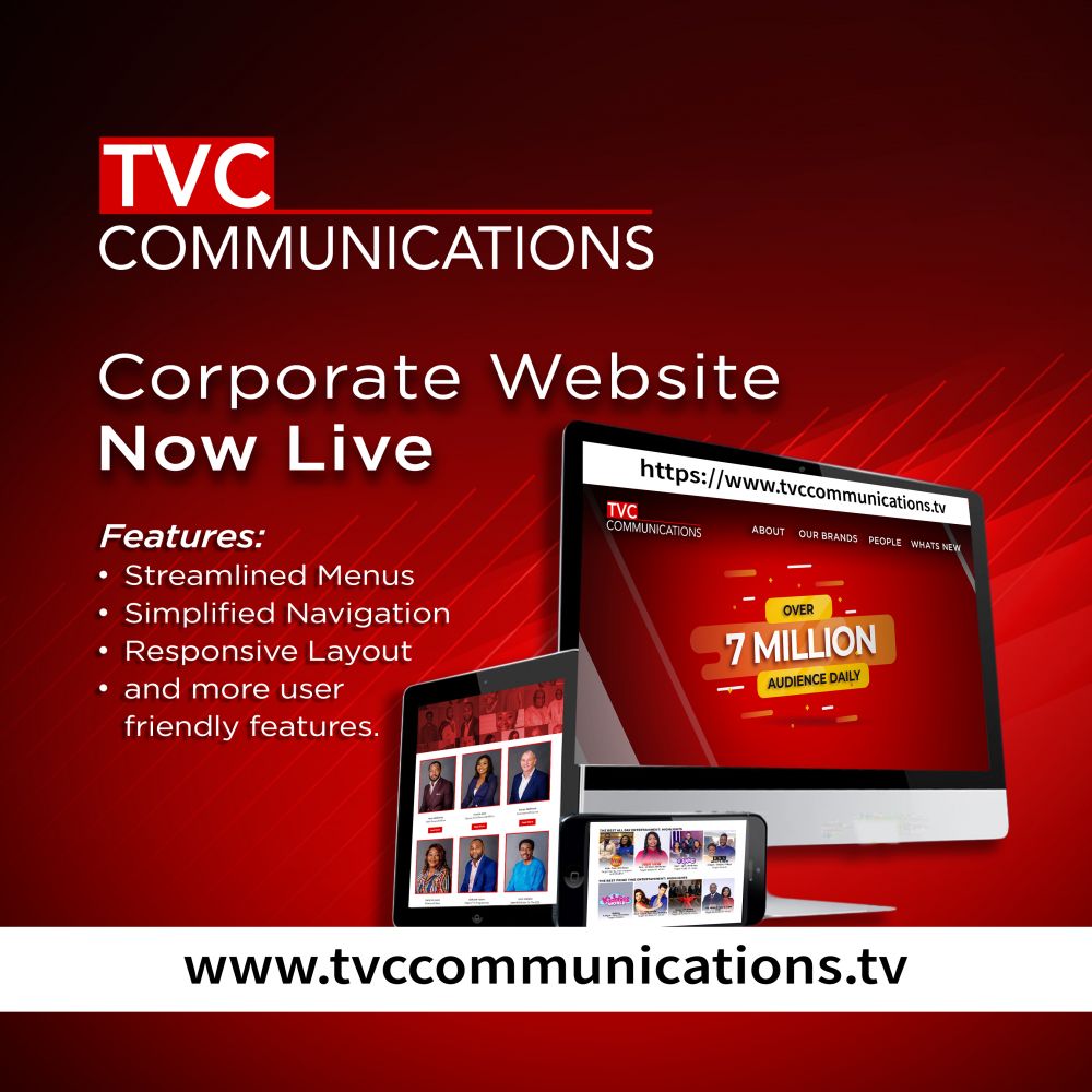 TVC Communications Launches New Corporate Website - PURE ENTERTAINMENT