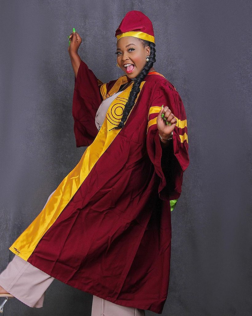 comedienne Mummy wa completes her masters degree program - PURE ...